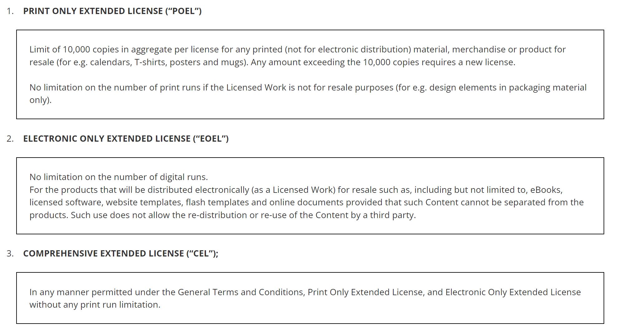 What is an Extended License for Stock Photos And What It Costs?
