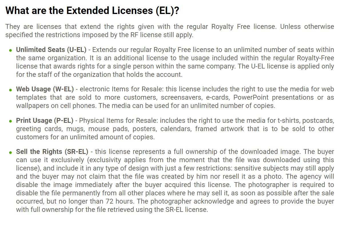 What is an Extended License for Stock Photos And What It Costs?